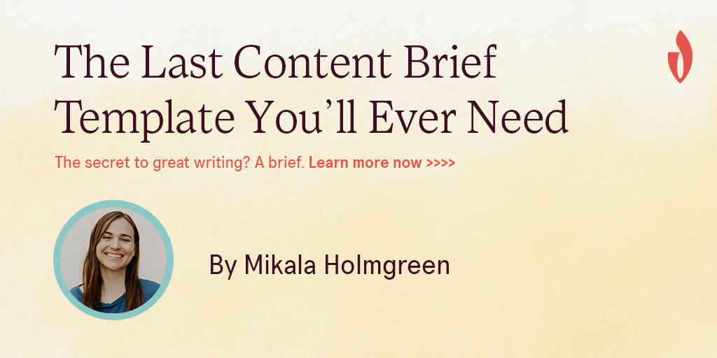 Content Brief Template To Share [+ Content Brief Example]